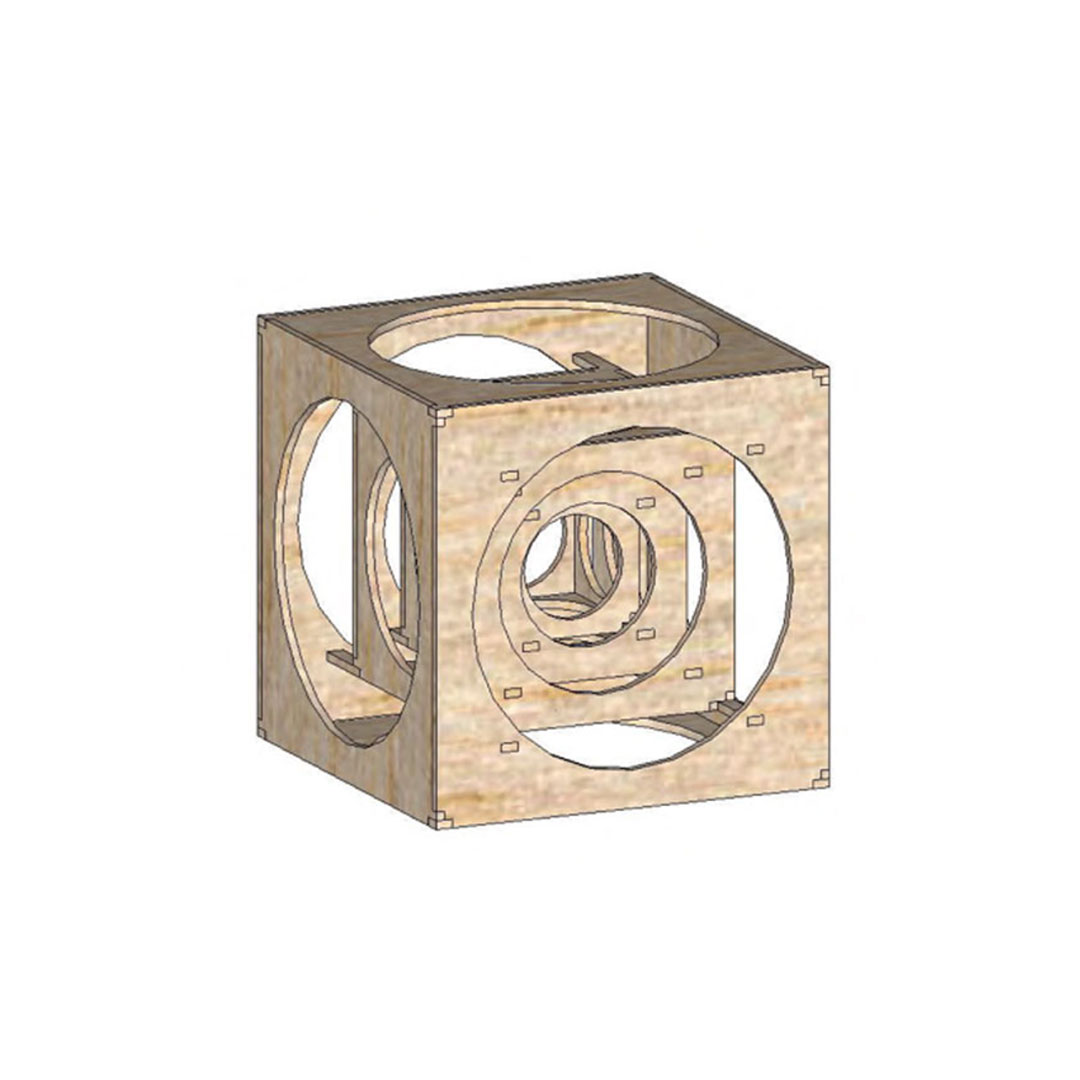 Art Cube Puzzle One – Aeon Laser USA