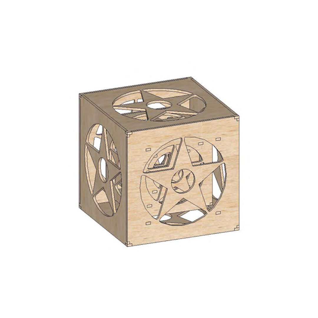 Art Cube Puzzle Two – Aeon Laser USA