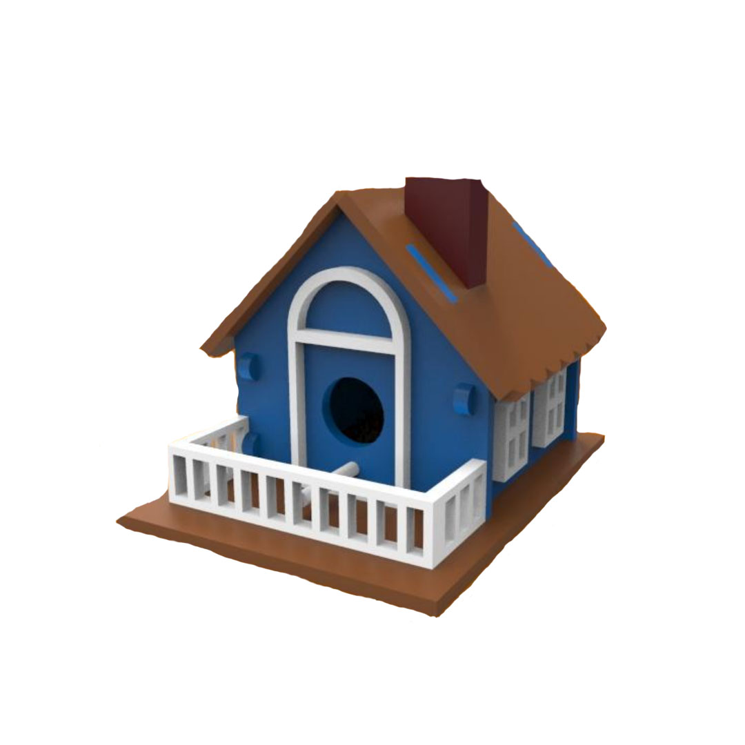 Bed and Breakfast Birdhouse – Aeon Laser USA