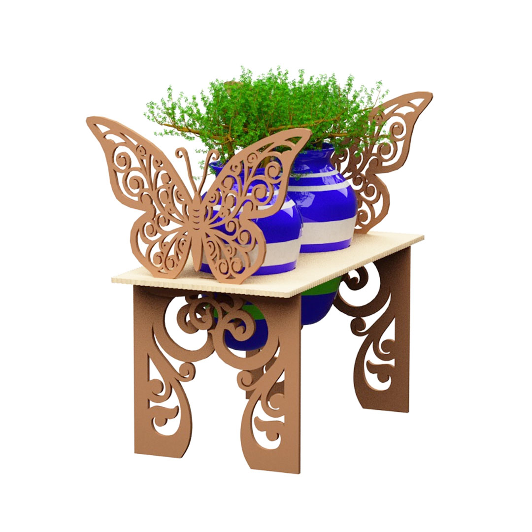 Butterfly Plant Stand – Aeon Laser USA