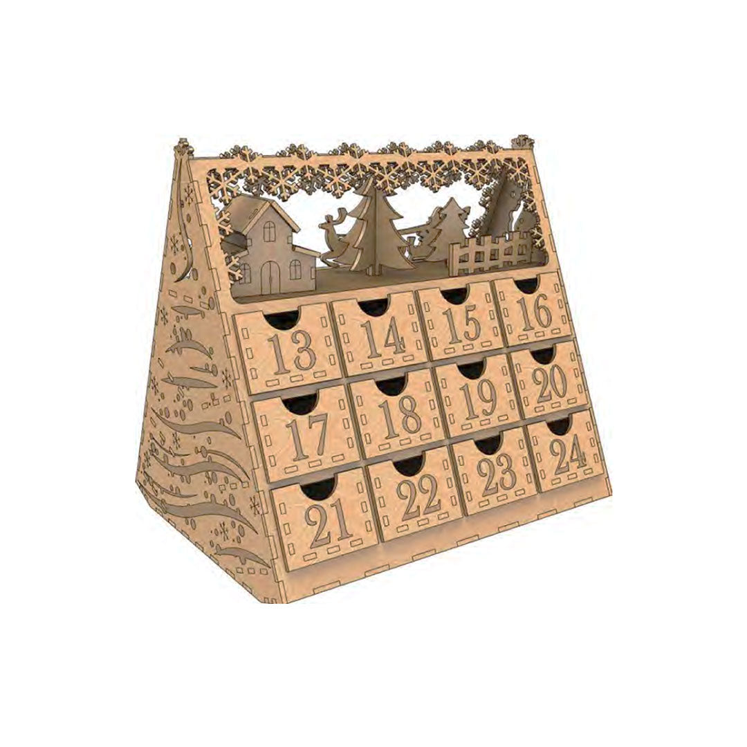 Christmas Countdown Advent Calendar – Aeon Laser USA